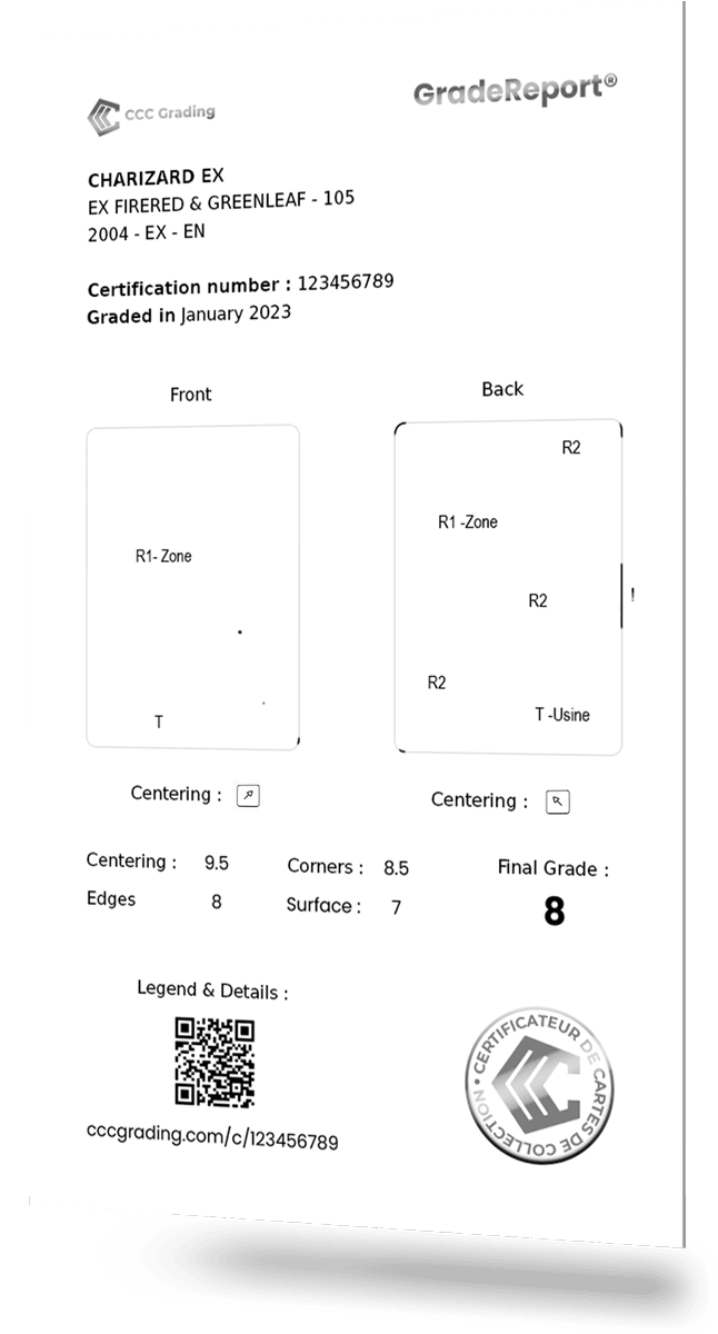 CCC Grading – Premium Card Grading Service